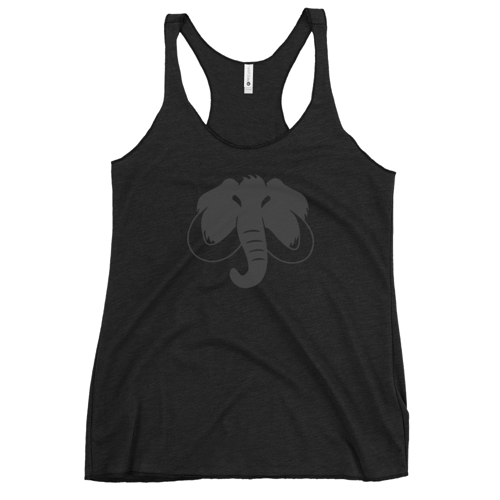 Women's Mammoth Head Racerback Tank – Woolly Mammoth Merch